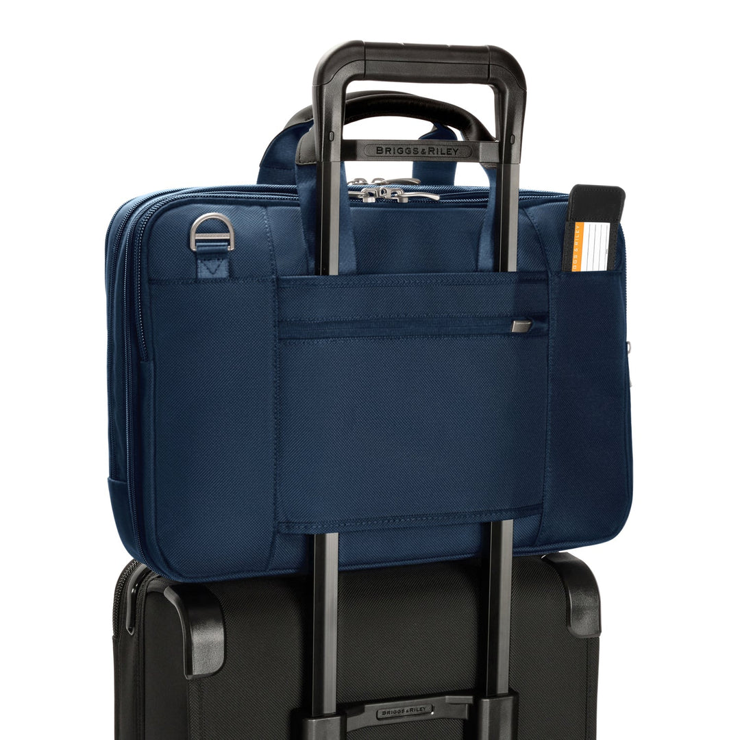 Medium Expandable Briefcase by @work| Briggs & Riley